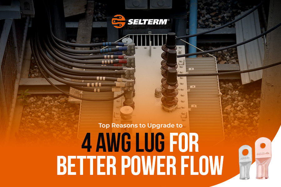 Upgrade Your Electrical System With 4 AWG Copper Lugs – SELTERM